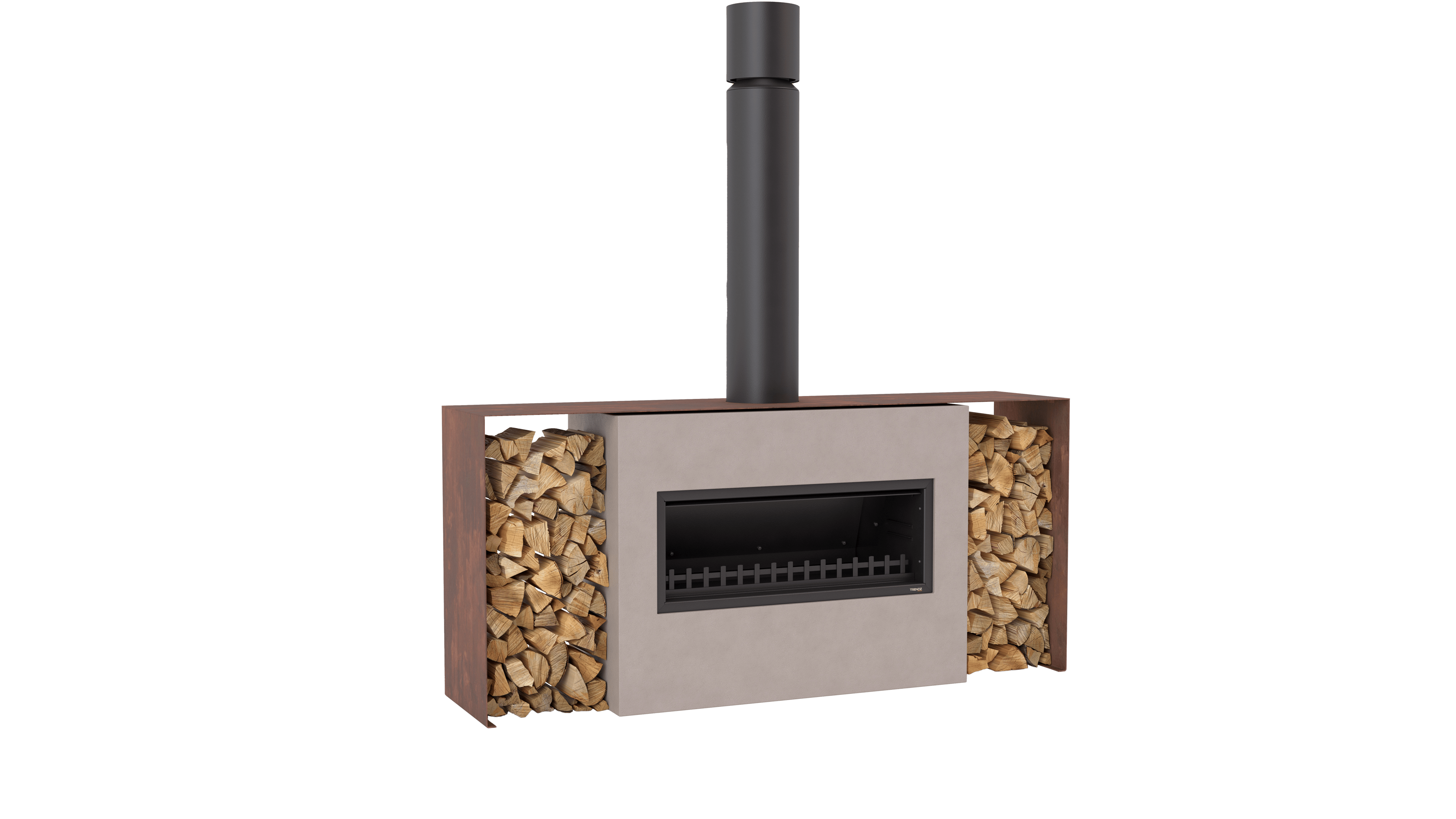 Burton Outdoor Fireplace | Products | Trendz Outdoors