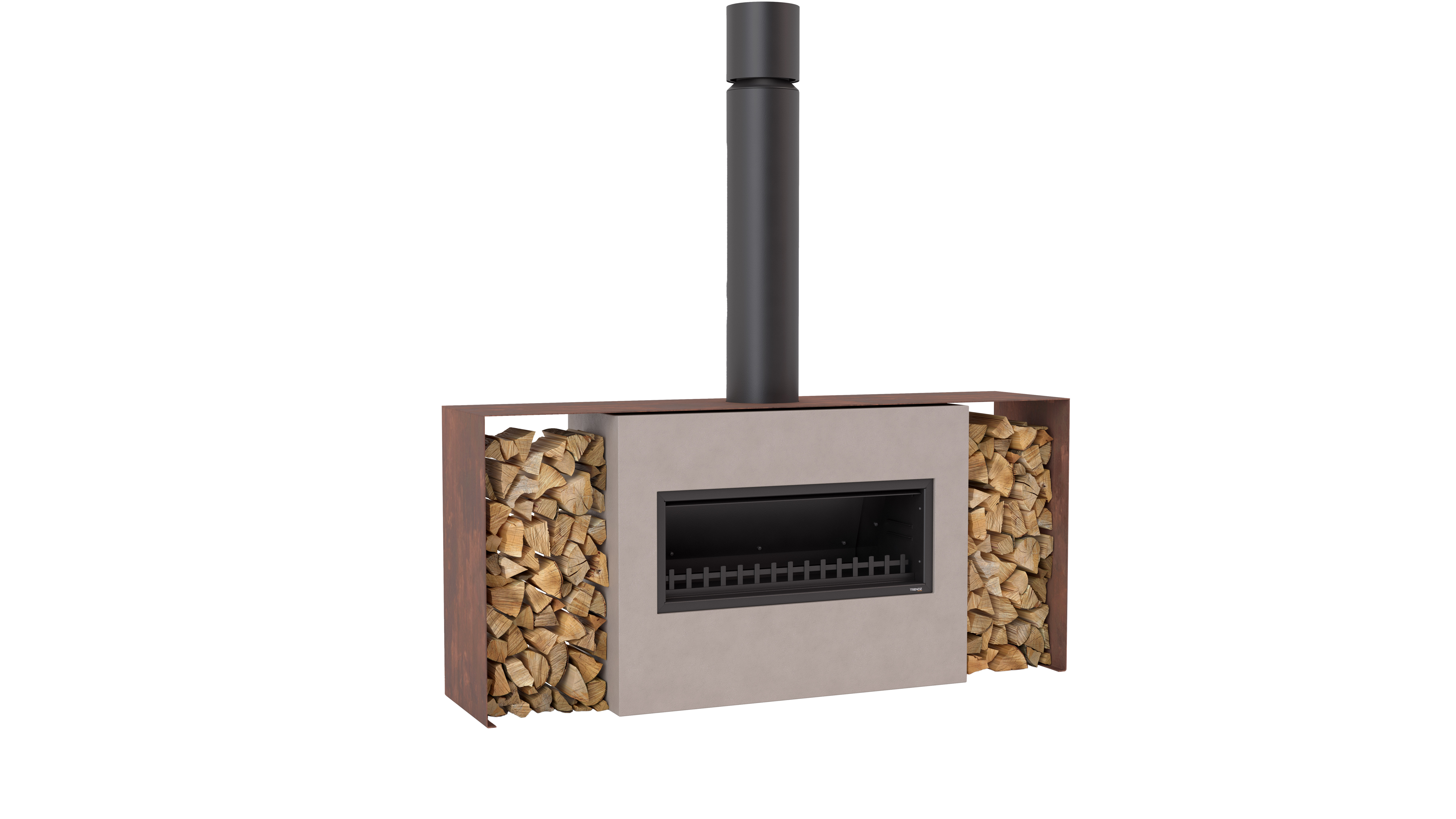 Burton Outdoor Fireplace | Products | Trendz Outdoors